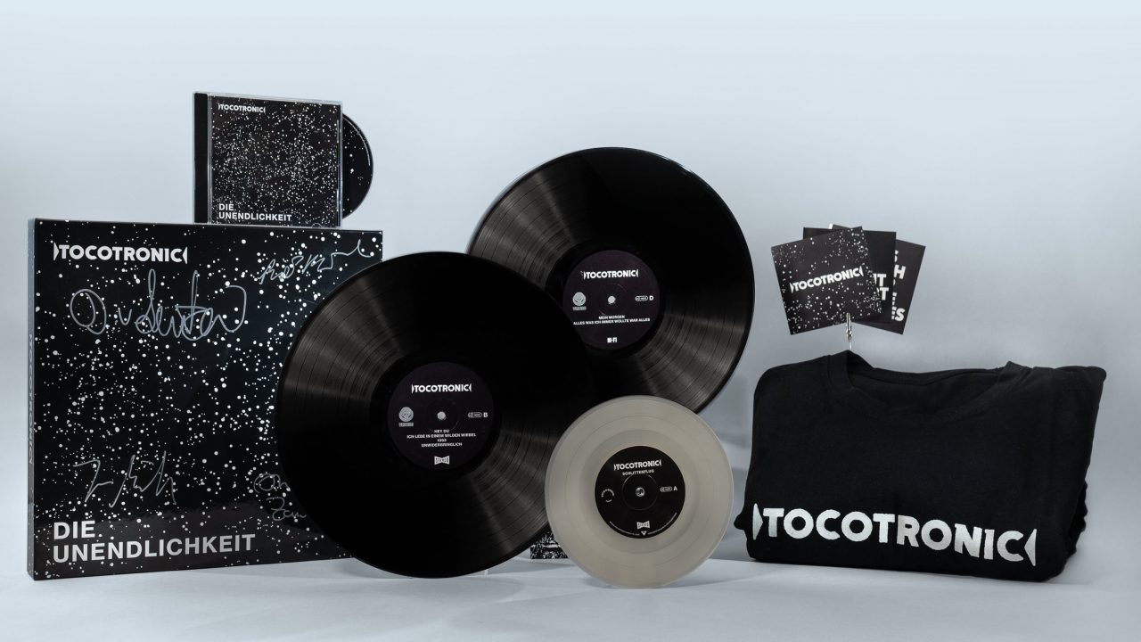 Albaum: Musik auf 100% Recycling Schallplatte - optimal media