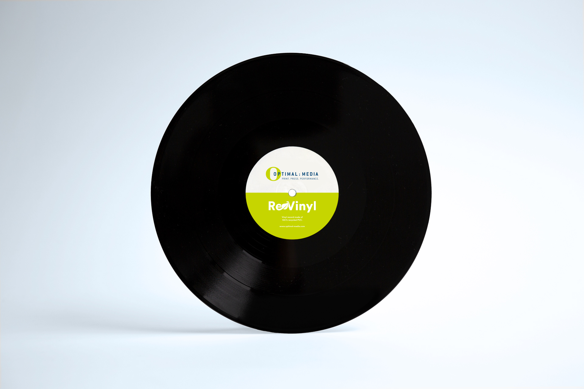 ReVinyl: 100% Recycling Schallplatte - optimal media