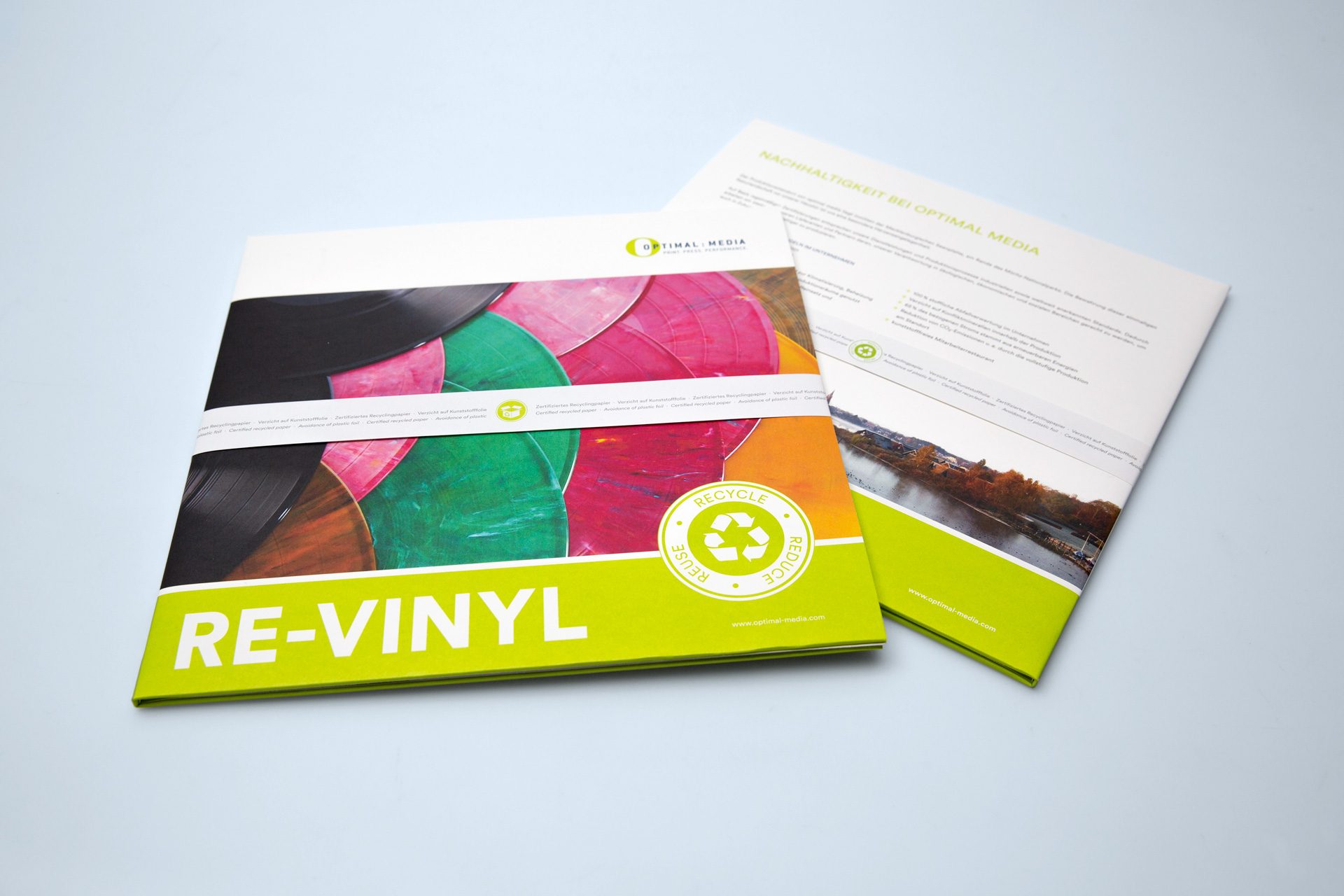 ReVinyl: 100% Recycling Vinyl Record - optimal media