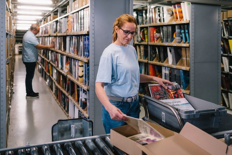 Career: Work at optimal media in Röbel - optimal media