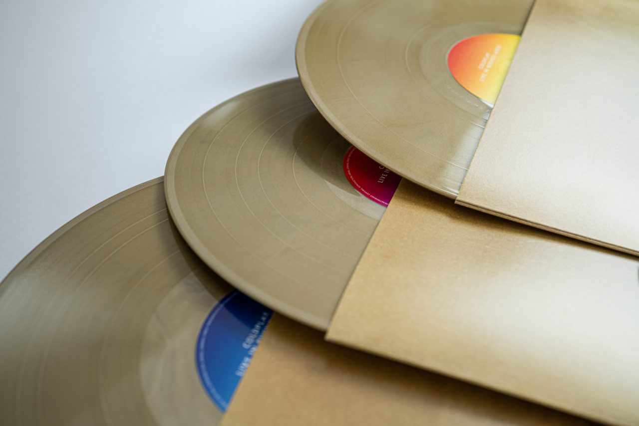 Albaum: Musik auf 100% Recycling Schallplatte - optimal media